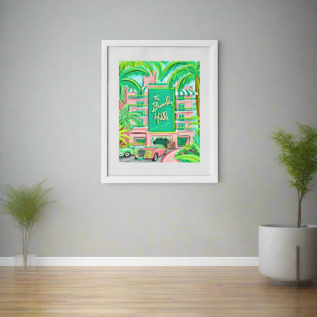 hide away picture frame