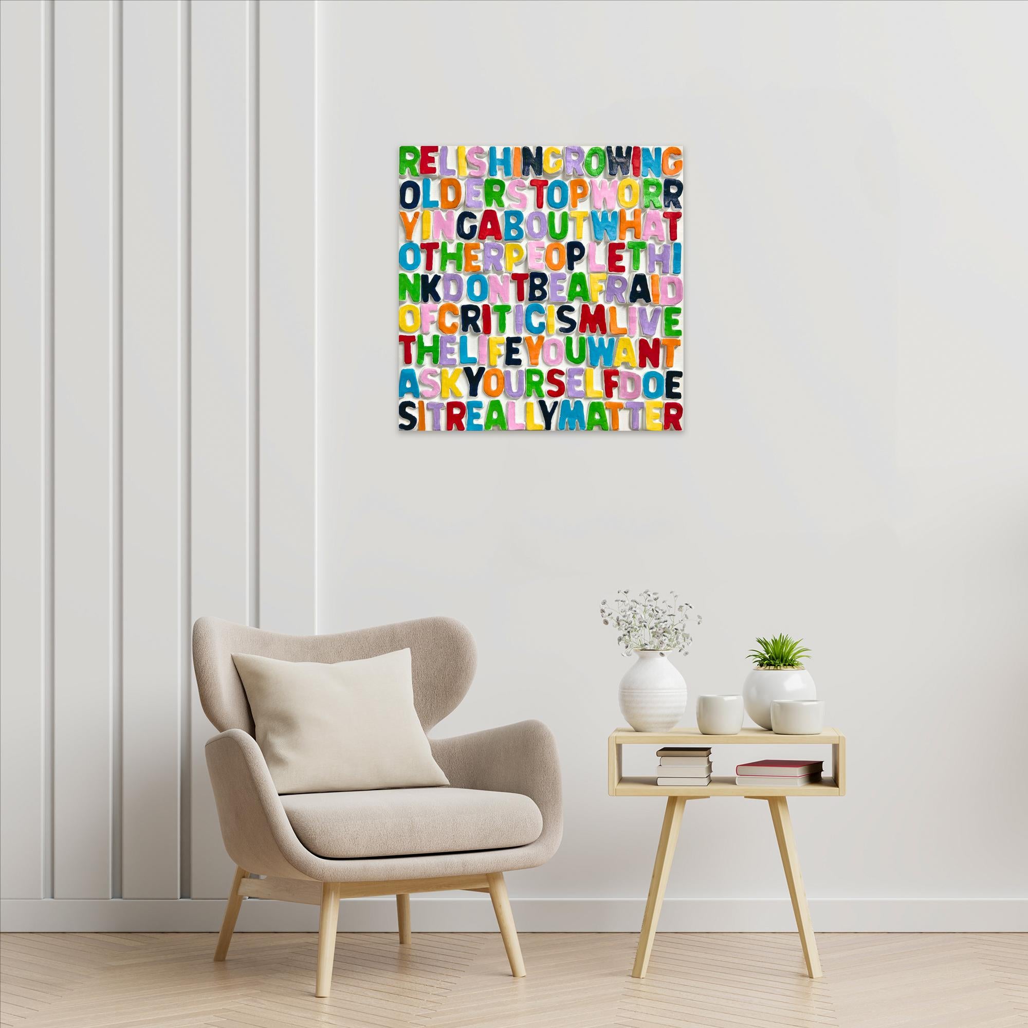 Relish Growing Older in Color Poster